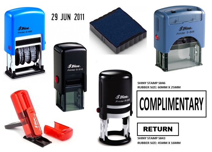 Shiny Self-Inking Stamp/ Refill Ink Pad – 友成文具有限公司 Shiny Self-Inking Stamp/ Refill Ink Pad – 友成文具有限公司