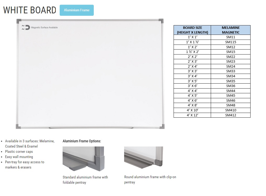 Standard Whiteboard Standard Whiteboard